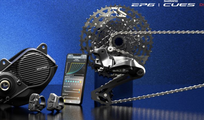 Nueva transmisión CUES Di2 para sistemas de bicicletas eléctricas Shimano, con cambio automático ...