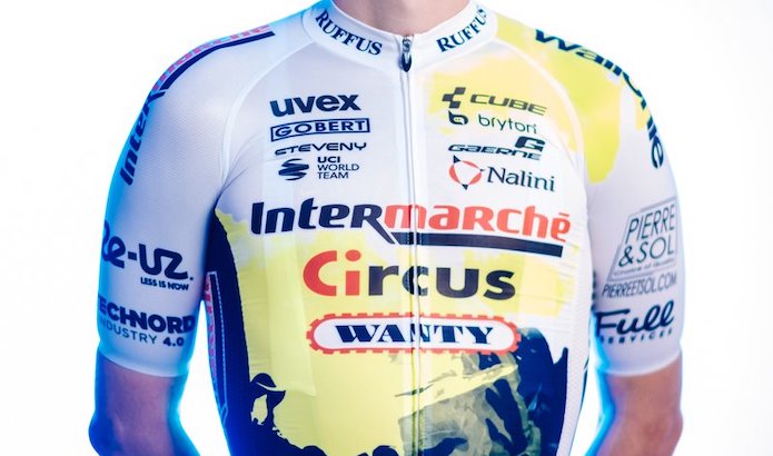 Le nouveau maillot de l’équipe Intermarché-Circus-Wanty | 3bikes.fr ...