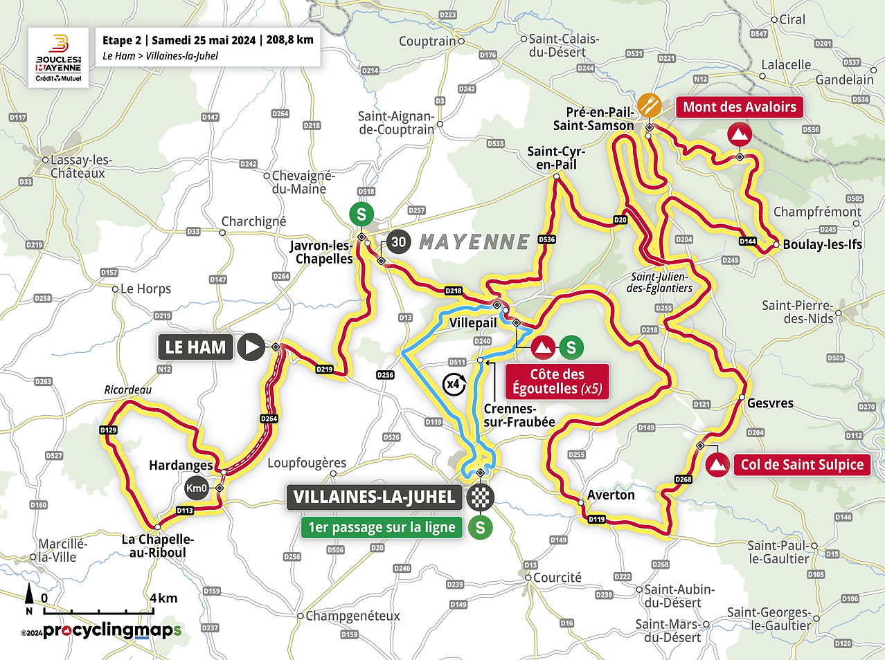 Les Boucles de la Mayenne 2024 : le parcours et les équipes engagées ... Les Boucles de la Mayenne 2024 : le parcours et les équipes engagées ...