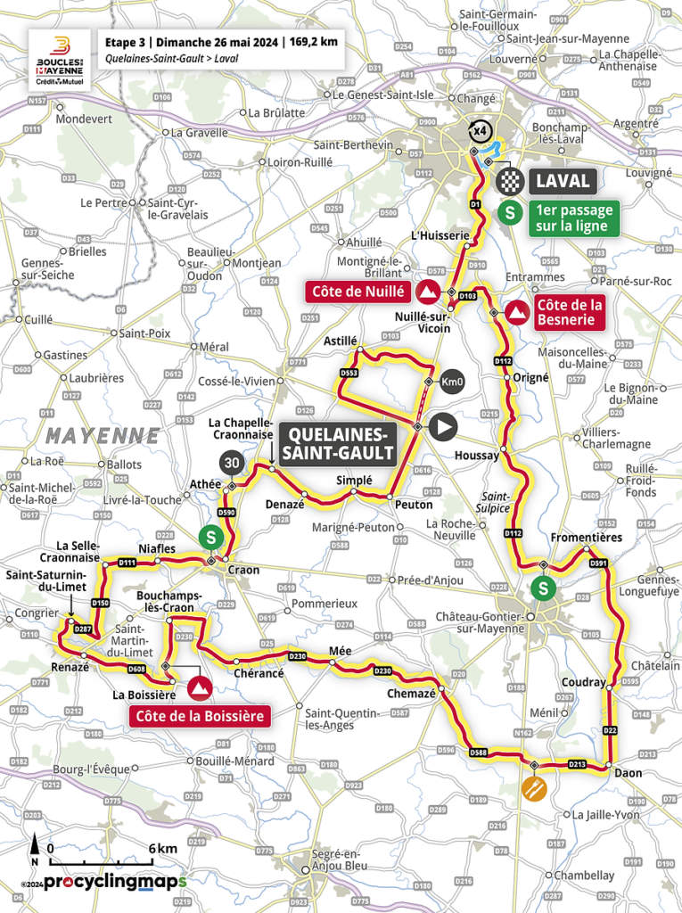 Les Boucles de la Mayenne 2024 : le parcours et les équipes engagées ... Les Boucles de la Mayenne 2024 : le parcours et les équipes engagées ...