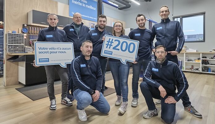 Le Réseau Shimano Service Center Accueille Un 200e Magasin En France