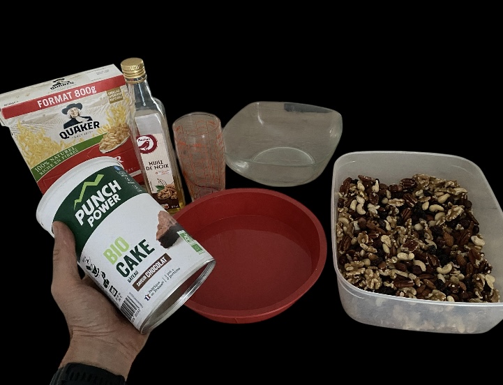 Test du gâteau avant effort Bio Cake Punch Power