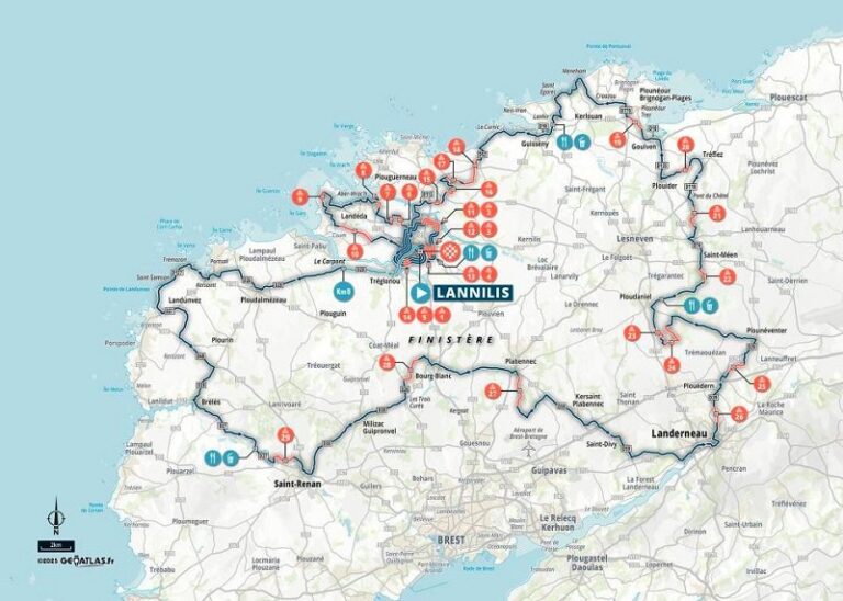 Tro Bro Leon : parcours, horaires, engagés | 3bikes.fr votre magazine ...