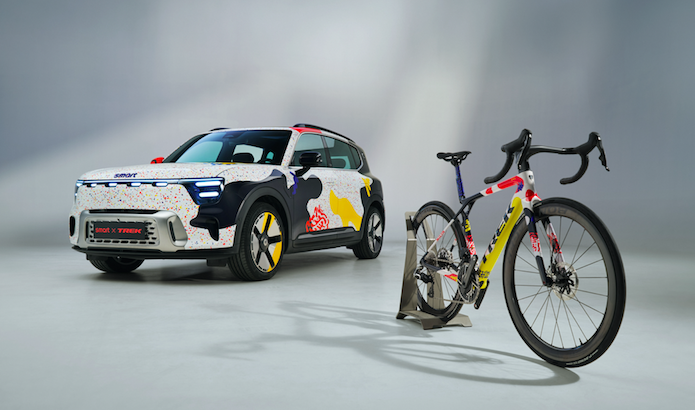 Smart y Trek presentan un exclusivo smart #5 con los colores del Tour de Francia