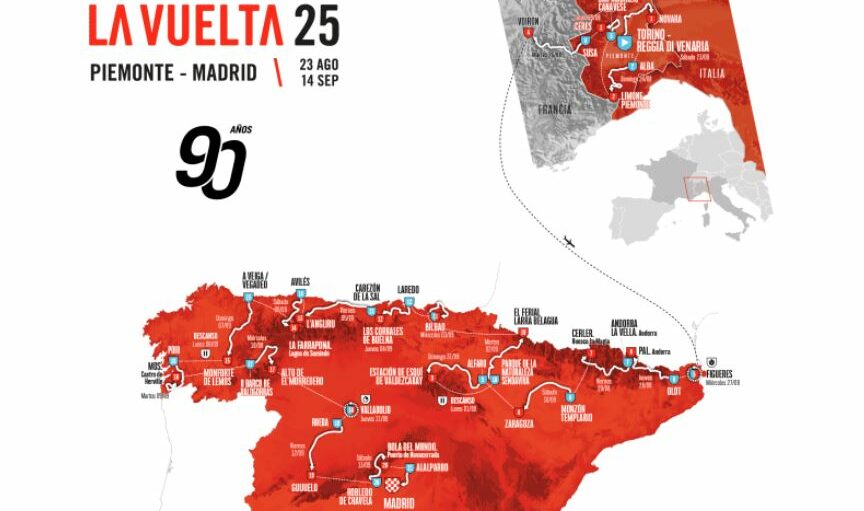 Vuelta 2025 : la liste des 23 équipes et 184 coureurs au départ de cette 80e édition du Tour d ...