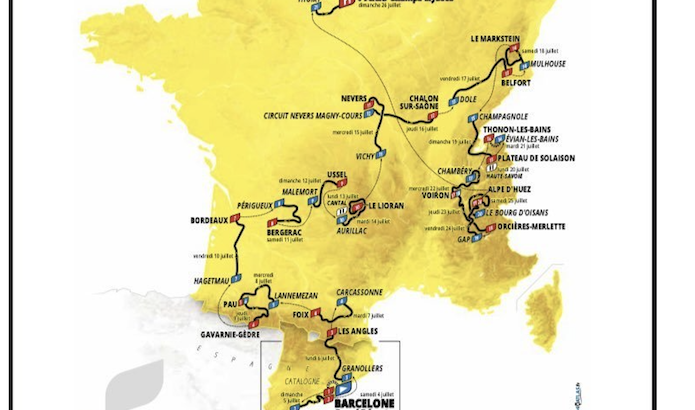 Tour de France 2026 : le parcours dévoilé