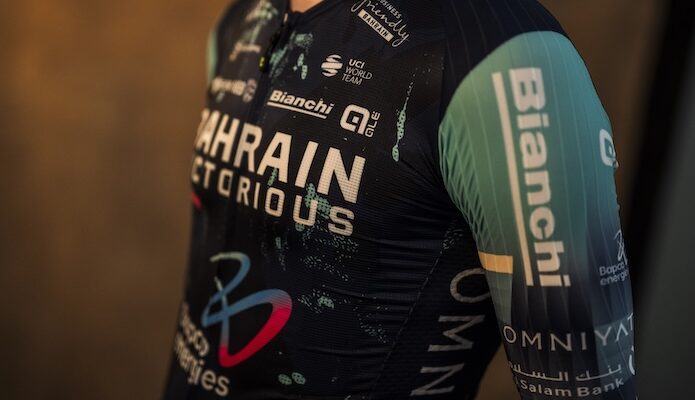 Bahrain Victorious unveils its 2026 jersey with Alé