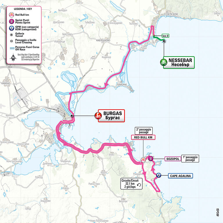 Tour d'Italie 2026 : toutes les cartes du parcours